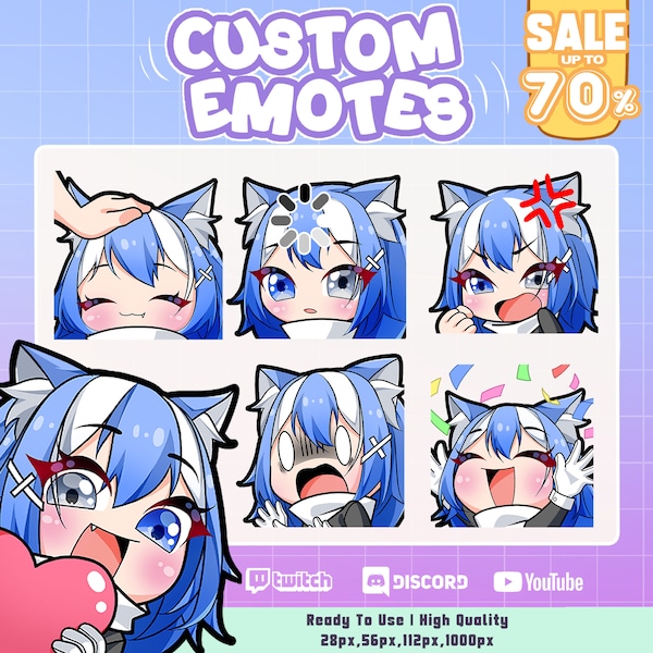 Graphic Anime Emotes - Etsy