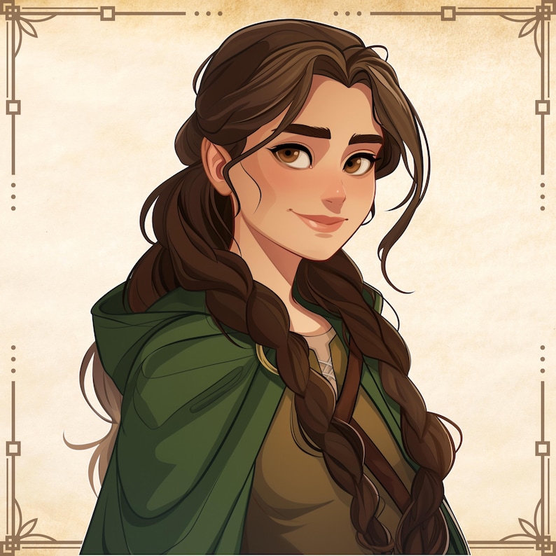 Custom Anime DND Character Art Commission: Full Body Dungeon Character ...