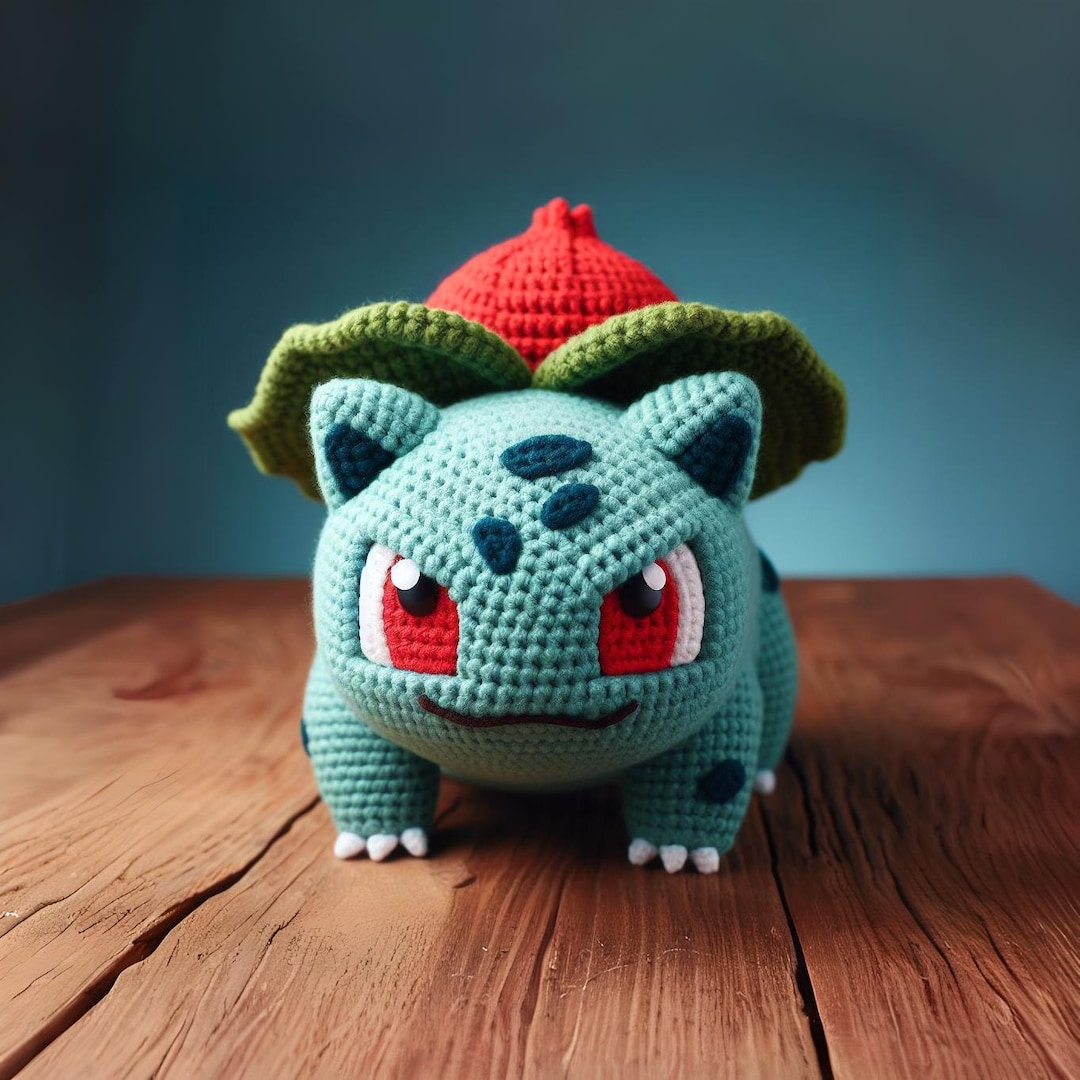 Ivysaur/bulbasaur Crochet Pattern Cute Pokemon Amigurumi - Etsy UK