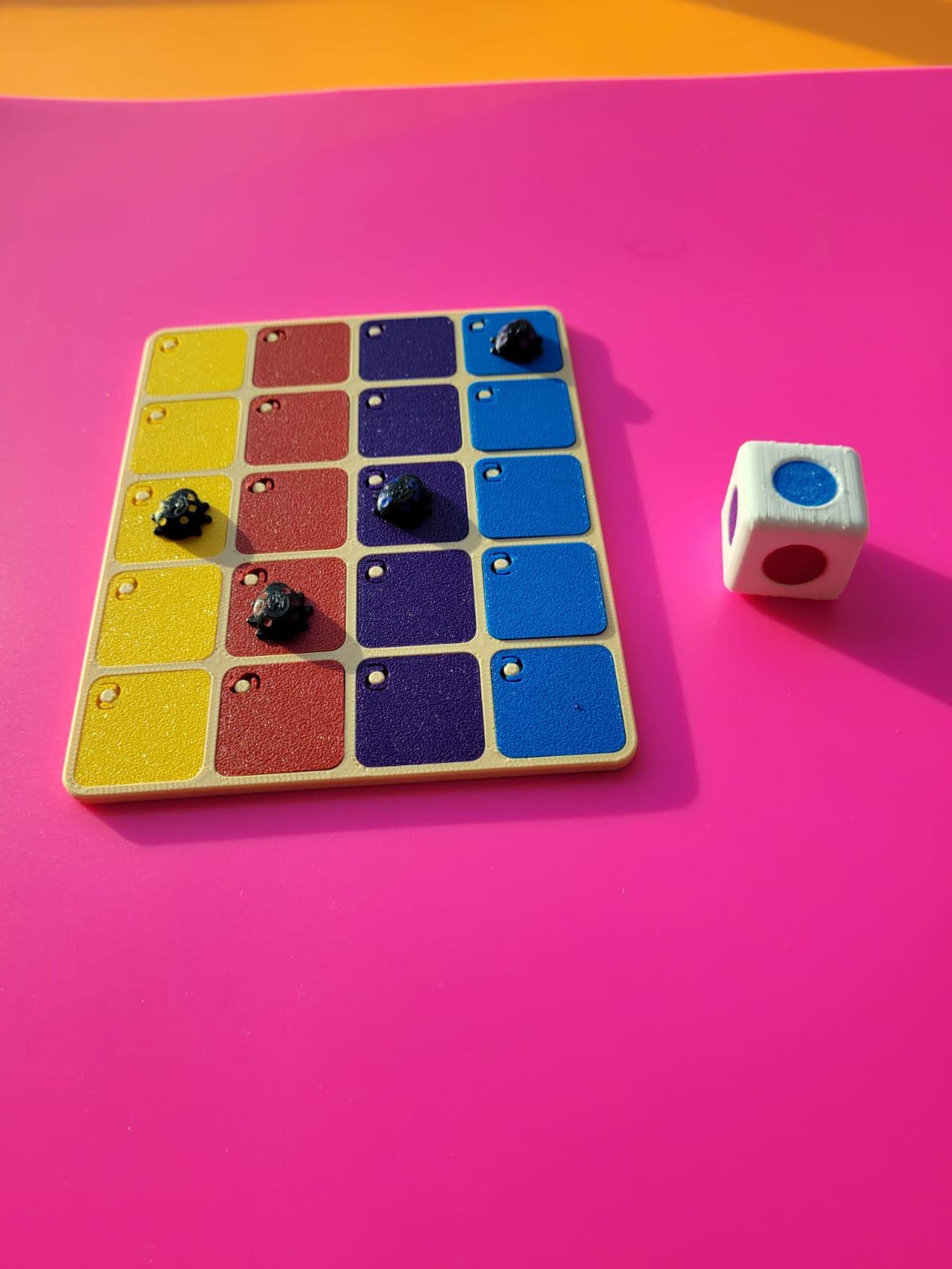 Primary & Secondary Color Cube STL – 3D Printable Montessori Learning ...