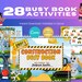 Preschool Busy Book, Toddler Quiet Puzzle Printable Activity ...