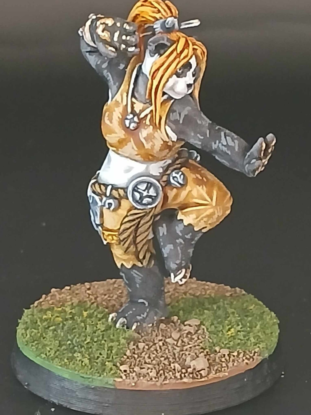 Well Painted Panda Monk for All Fantasy Games! - Etsy