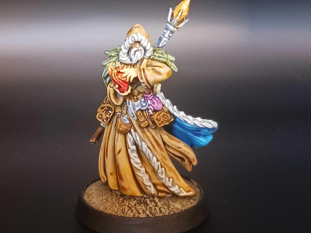 Well Painted Wizard Miniature Dnd, Frostgrave - Etsy