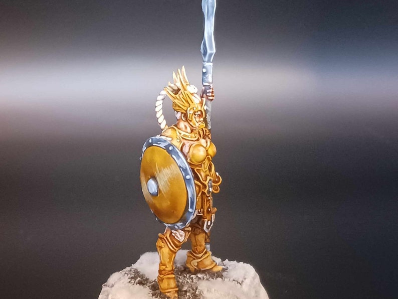 Well Painted Valkyrie Miniature D&D, Frostgrave, Pathfinder, Dungeons ...