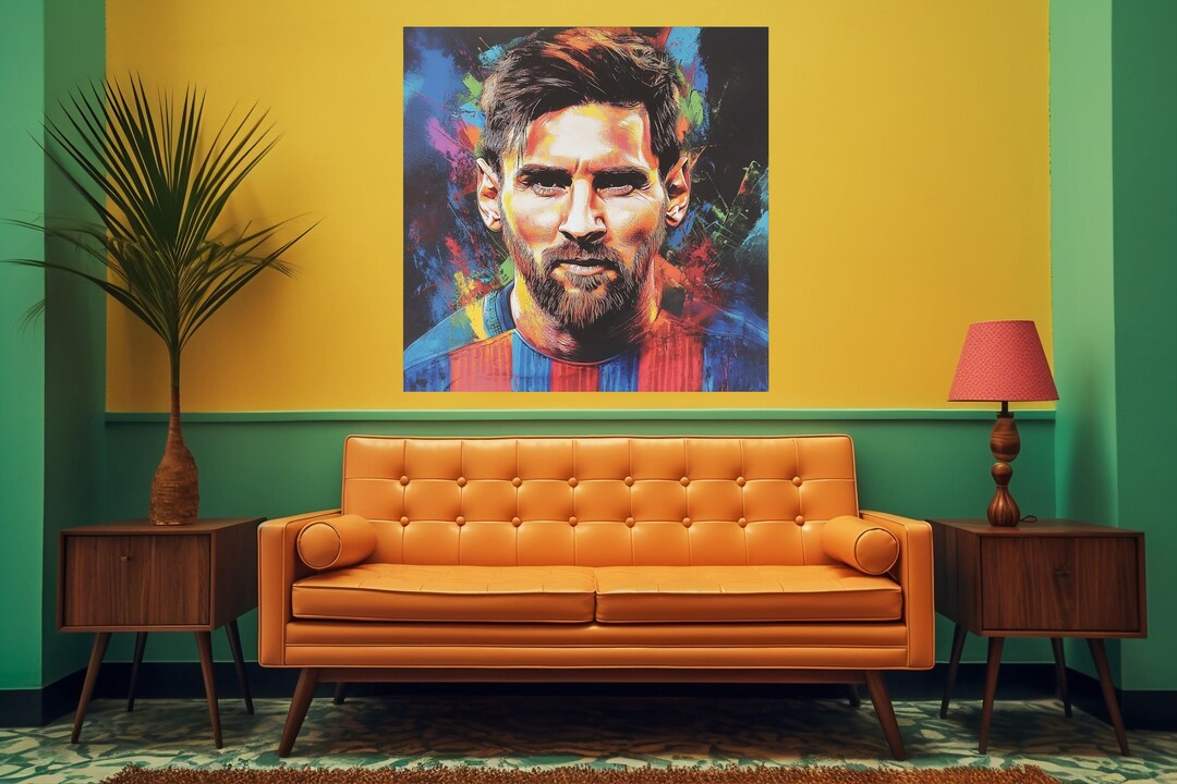 Lionel Messi Graffiti Art Print Christmas Gift - Etsy