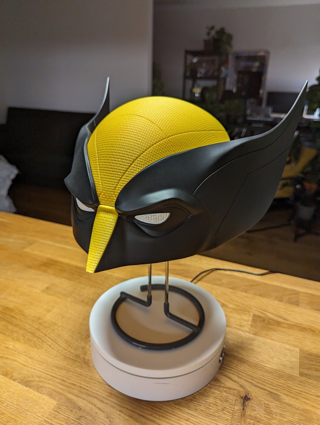 Wolverine Mask Cowl Helmet Deadpool Cosplay Prop Props Marvel Logan ...