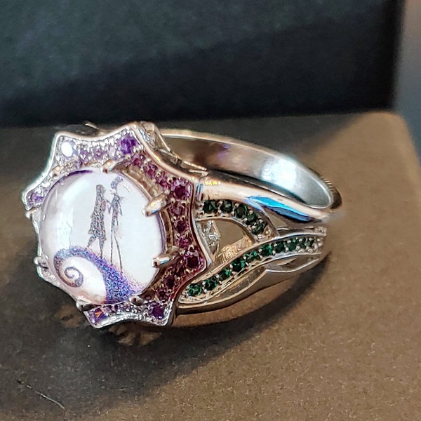 Jack Skellington Ring - Etsy