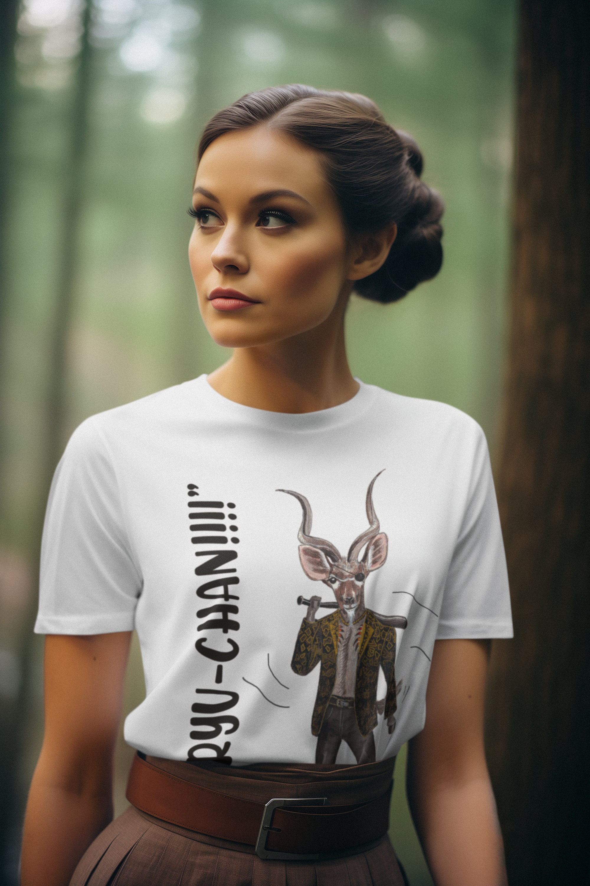 Unisex Kudu T-shirt, Goro Majima Styled Kudu With Baseball Bat, Kiryu ...