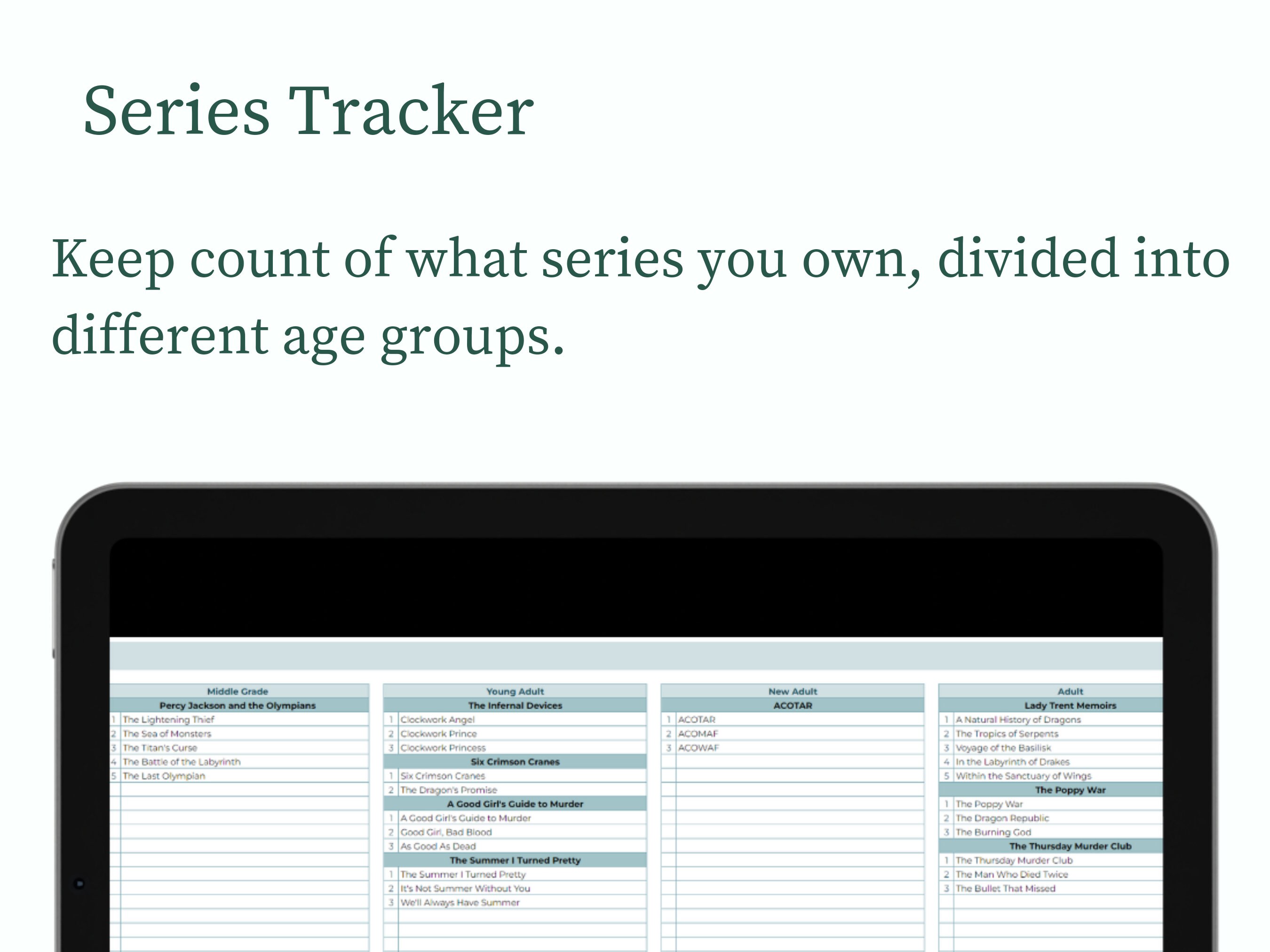 Digital Bookshelf Catalogue - Etsy