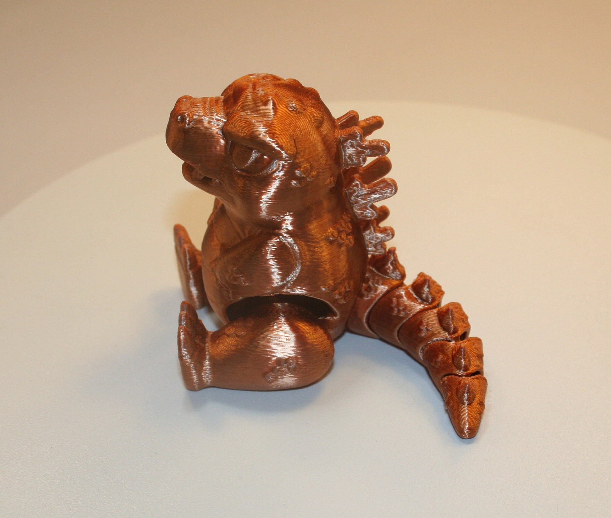 Baby Godzilla 3D Printed Articulated Flexi Fidget Desk Toy - Etsy