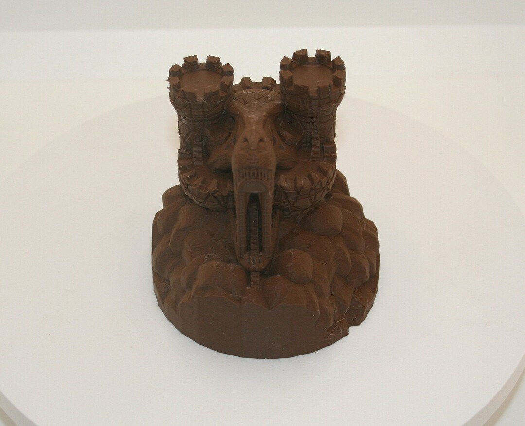 Castle Rexor 3D Printed 3 1/4 Tall Medieval Toy Figurine Medieval ...