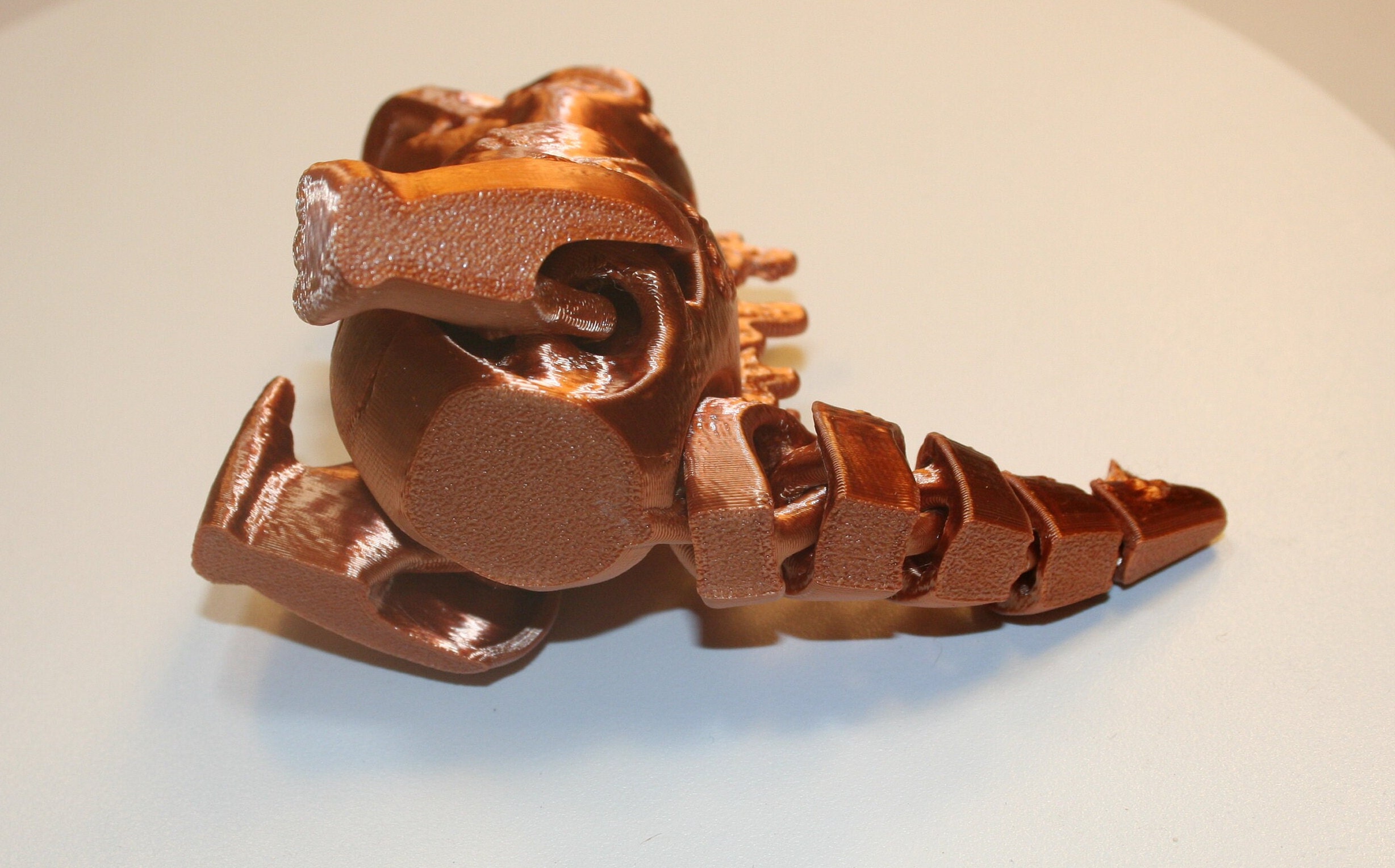 Baby Godzilla 3D Printed Articulated Flexi Fidget Desk Toy - Etsy