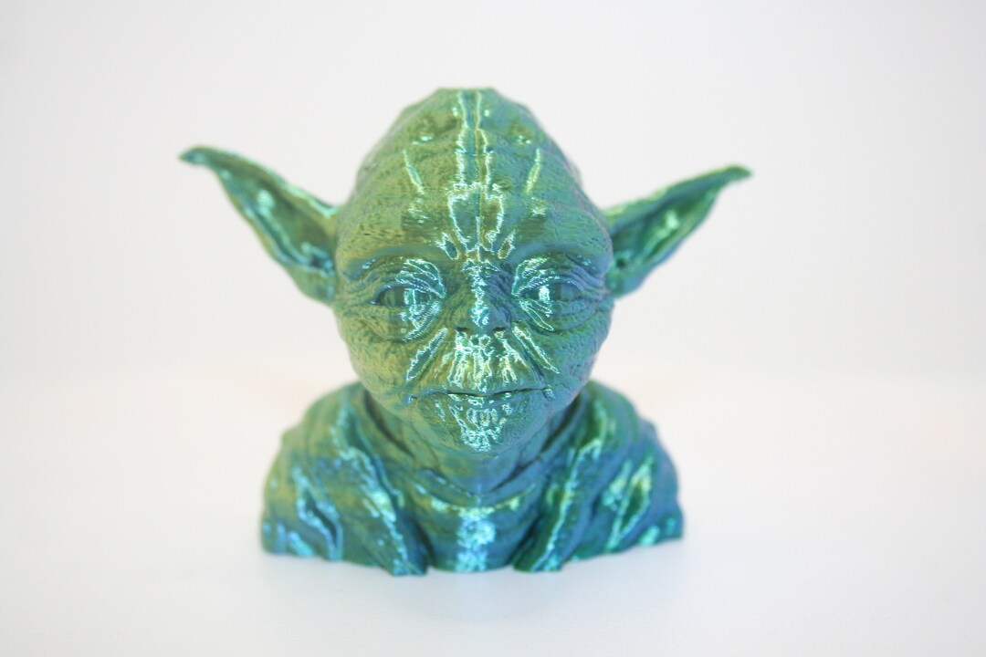 Yoda Bust 3D Printed 2 1/2 Tall Office Desk Toy Fan Art - Etsy