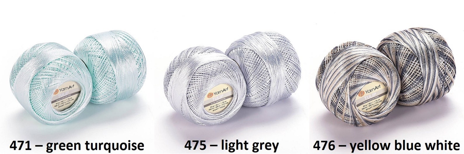 Yarn Tulip Yarnart Yarn Silk Yarn Satin Yarn Shiny Yarn Brilliant Yarn ...