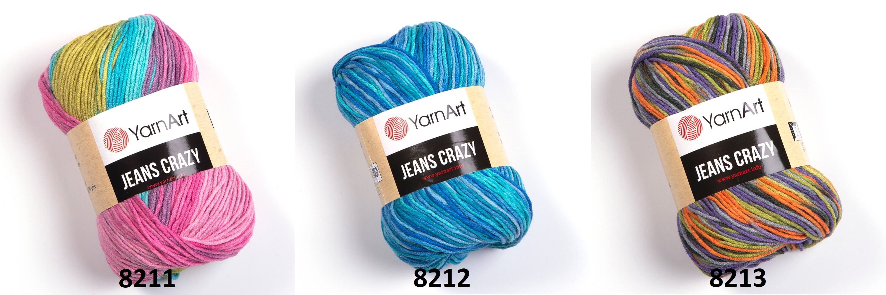Yarn Yarnart Jeans Crazy Amigurumi Yarn Toys Yarn Cotton Yarn ...