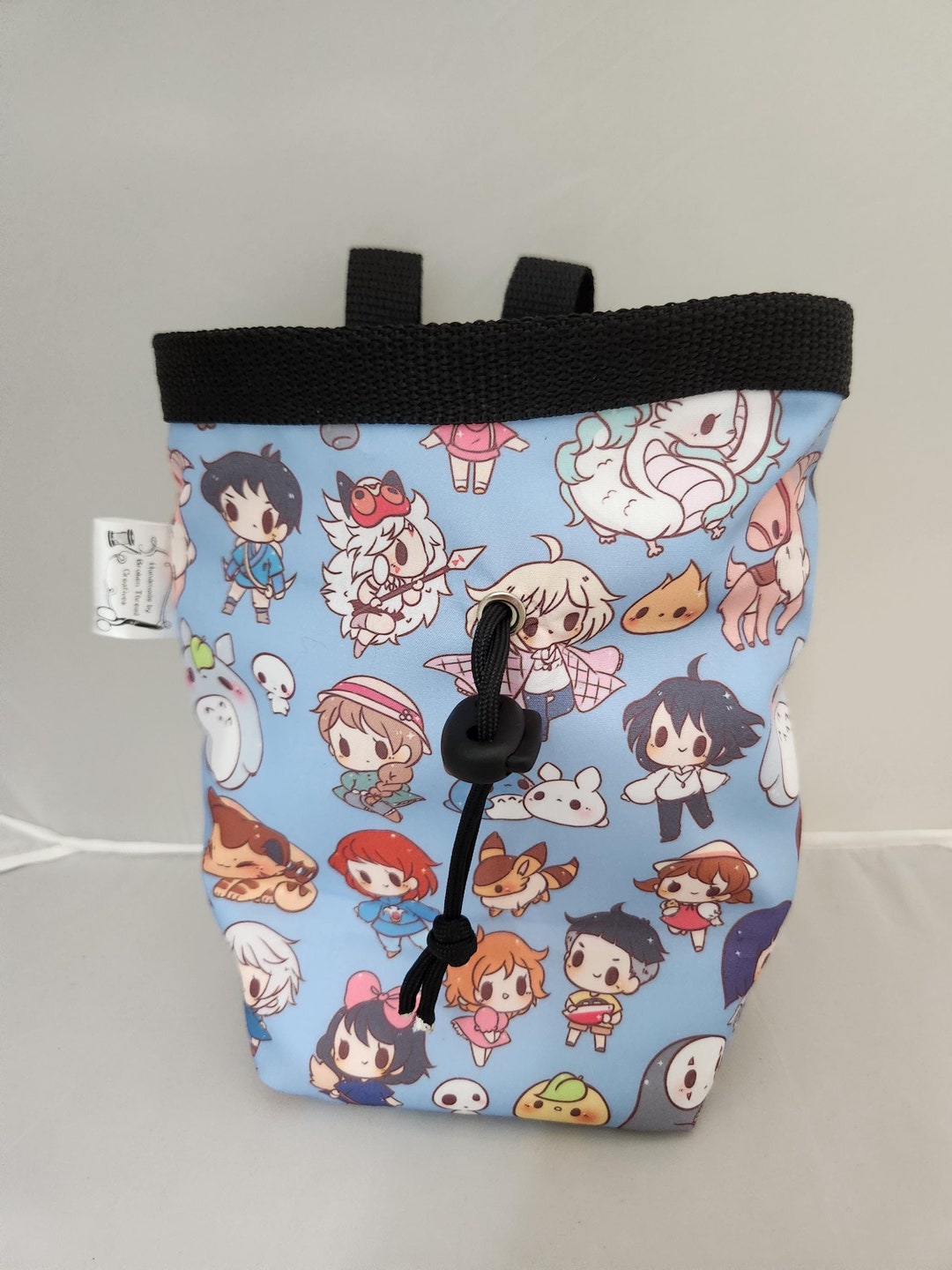 Studio Ghibli Chibi Anime Rock Climbing Chalk Bag Bouldering - Etsy