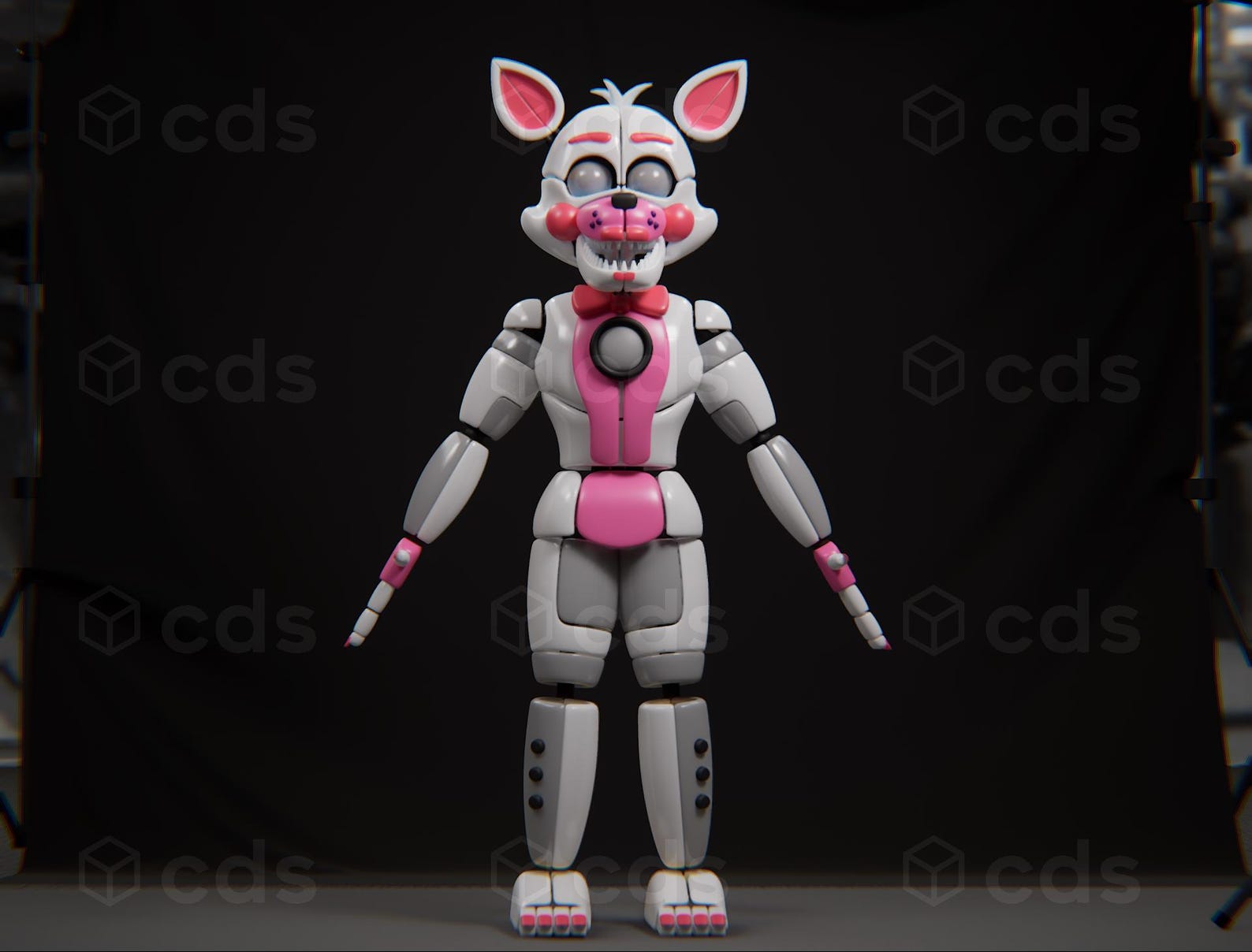 FNAF Lolbit Full Body Printable STL Files 3D Model - Etsy