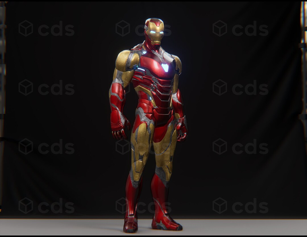 Irman Mark 85 Full Body Wearable With Helmet Printable STL Files 3D ...