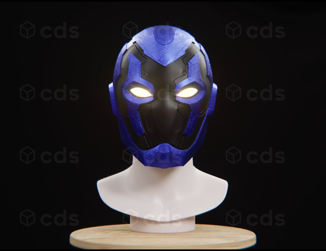Blue Btl Head Wearable and Printable STL Files 3D Model - Etsy