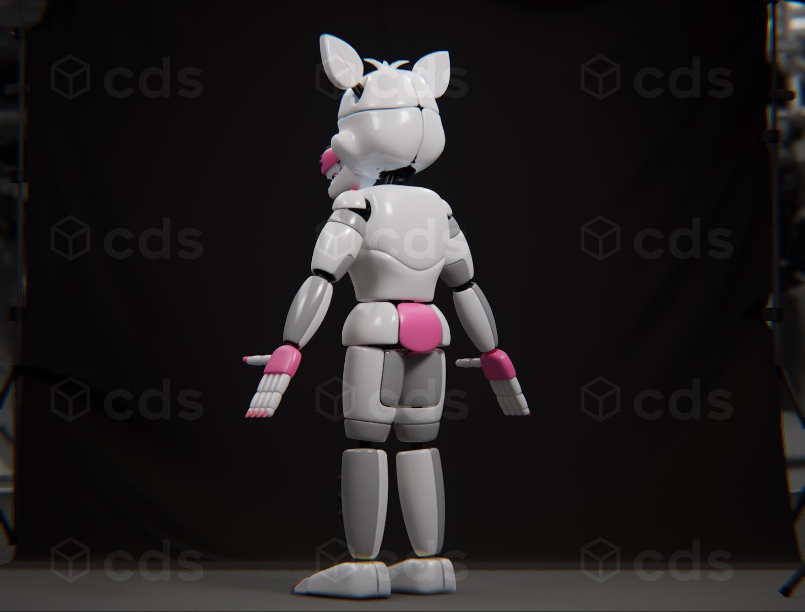 FNAF Lolbit Full Body Printable STL Files 3D Model - Etsy