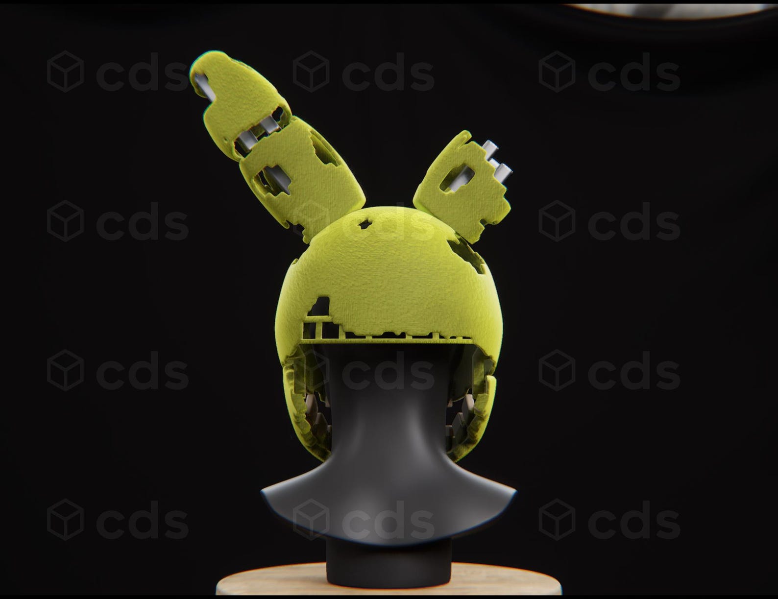FNAF Springtrap Head Printable STL Files 3D Model - Etsy