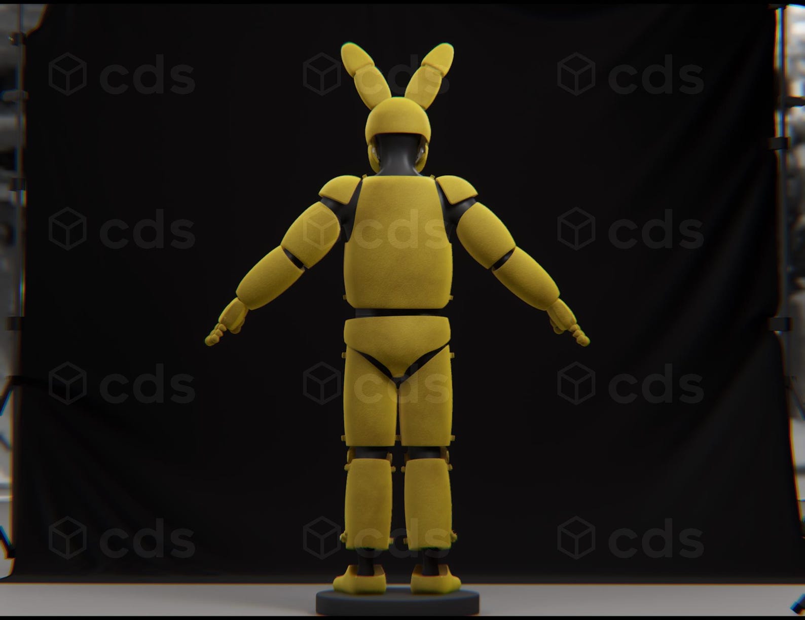 FNAF Spring Bonnie Full Body Printable STL Files - Etsy