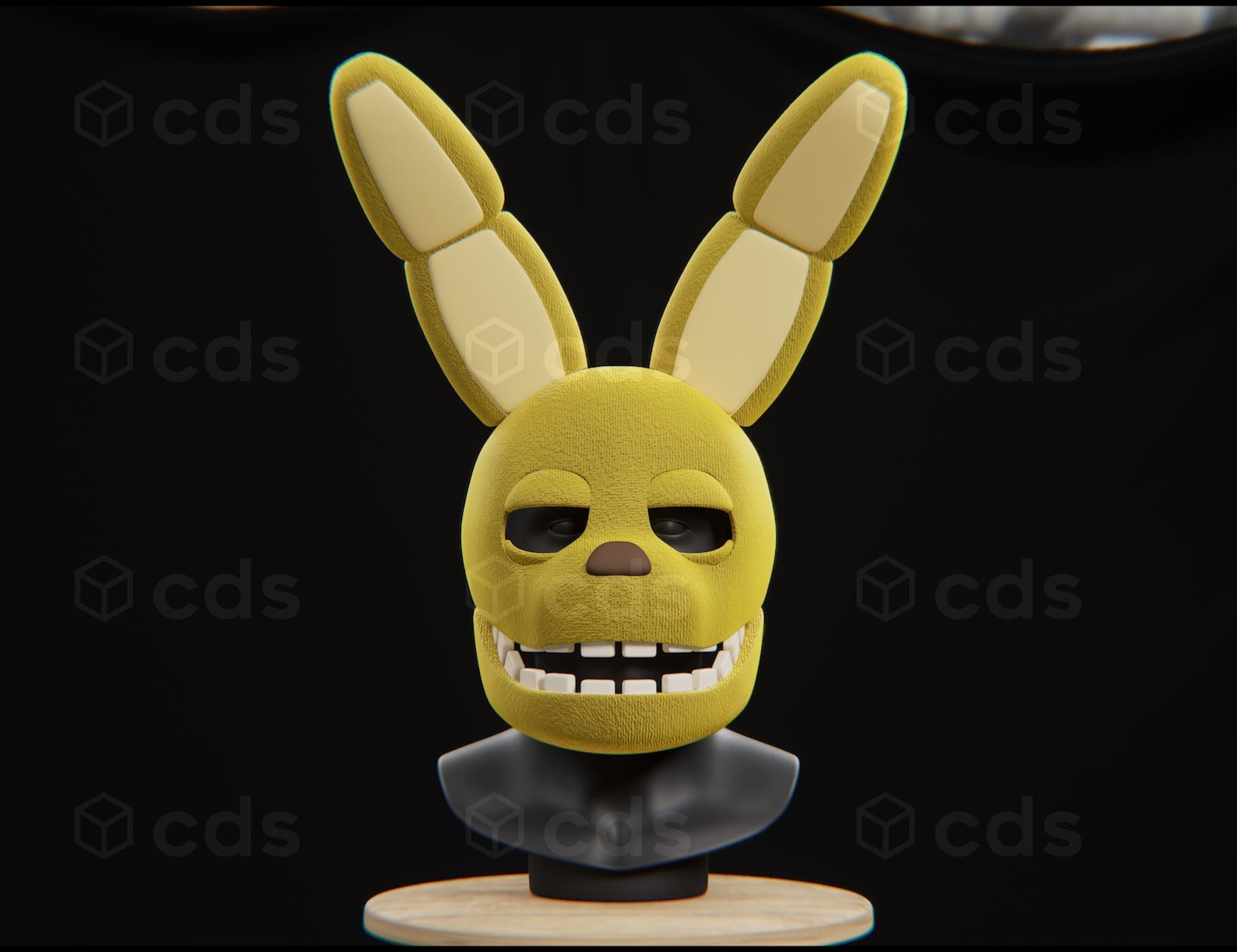 FNAF Spring Bonnie Head Printable STL Files - Etsy