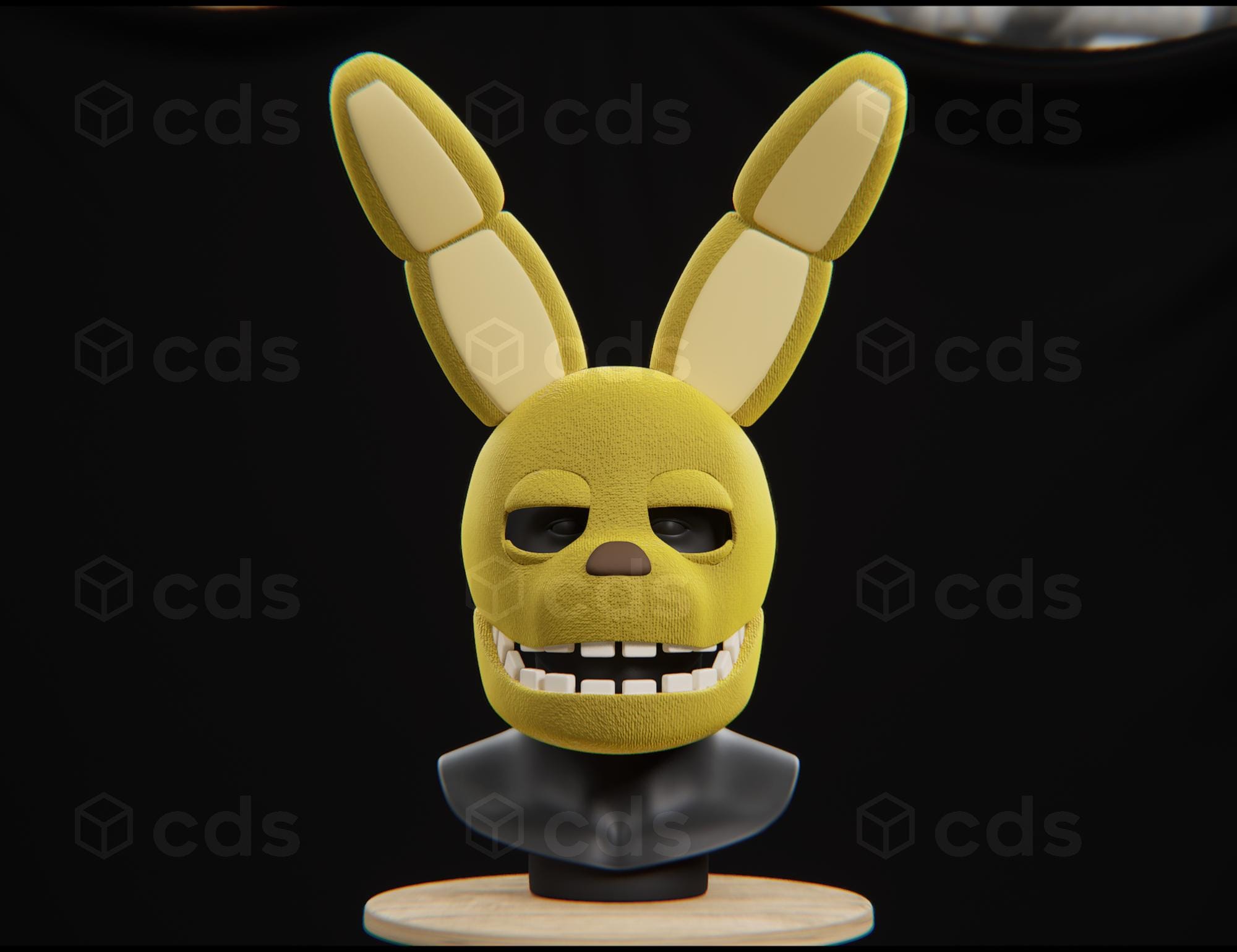 FNAF Spring Bonnie Head Printable STL Files - Etsy