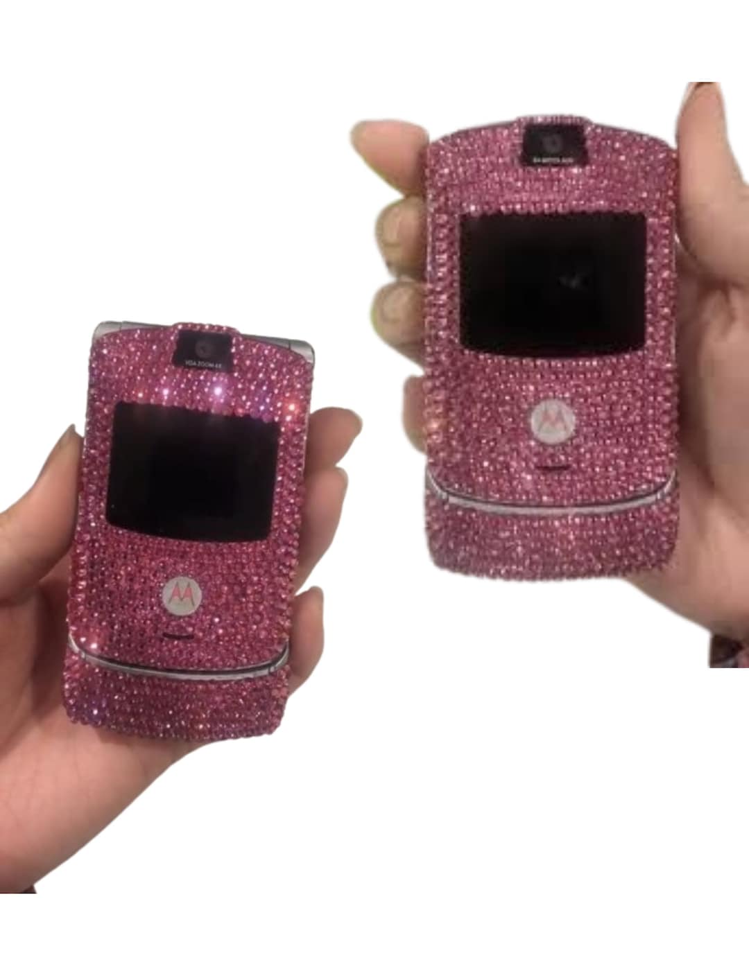 Made to Order Rhinestone Motorola Razor / Razr, Y2k Vintage Phone ...