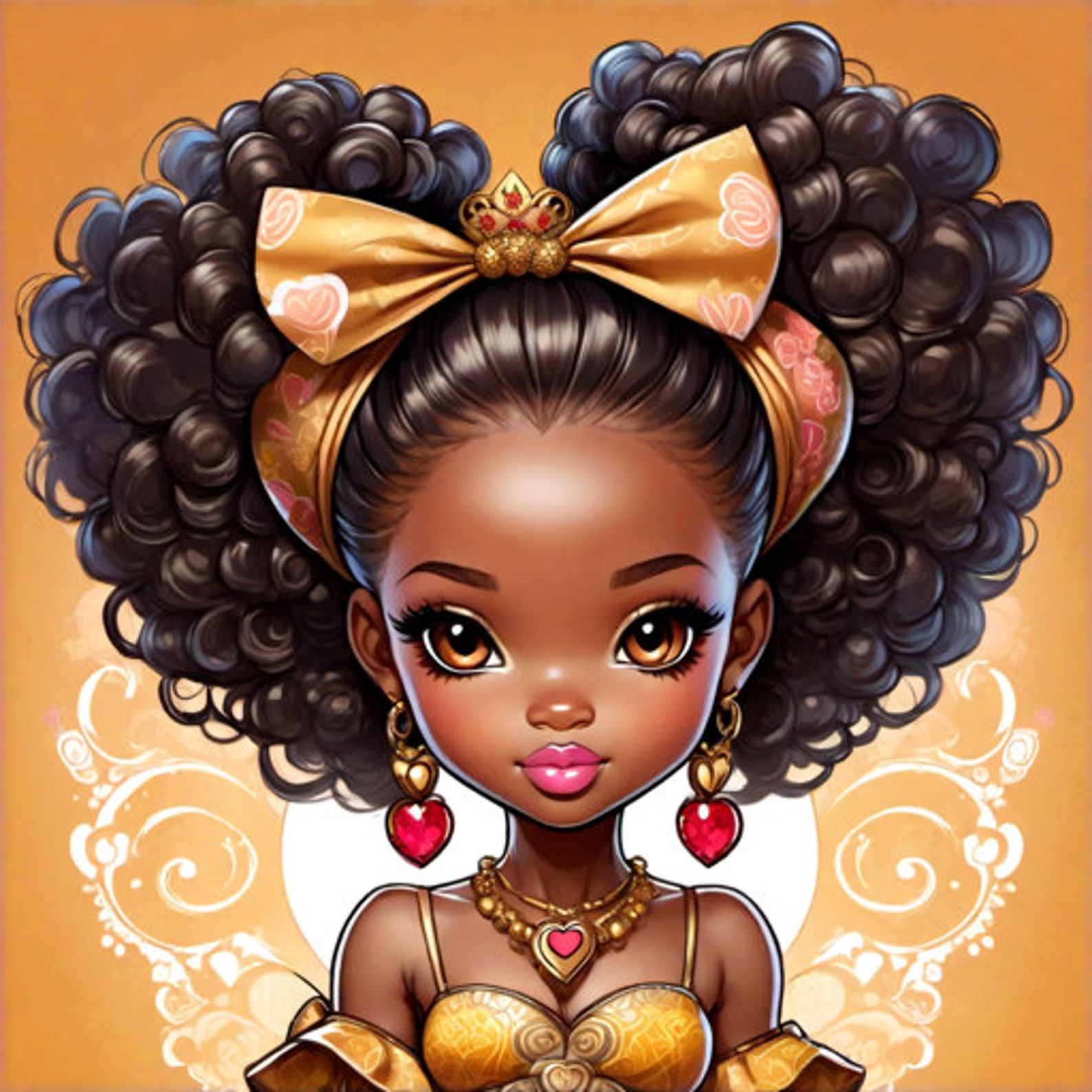 African Queen Barbie Svg Barbie Party African Barbie Doll Barbie Cake Topper Barbie Party