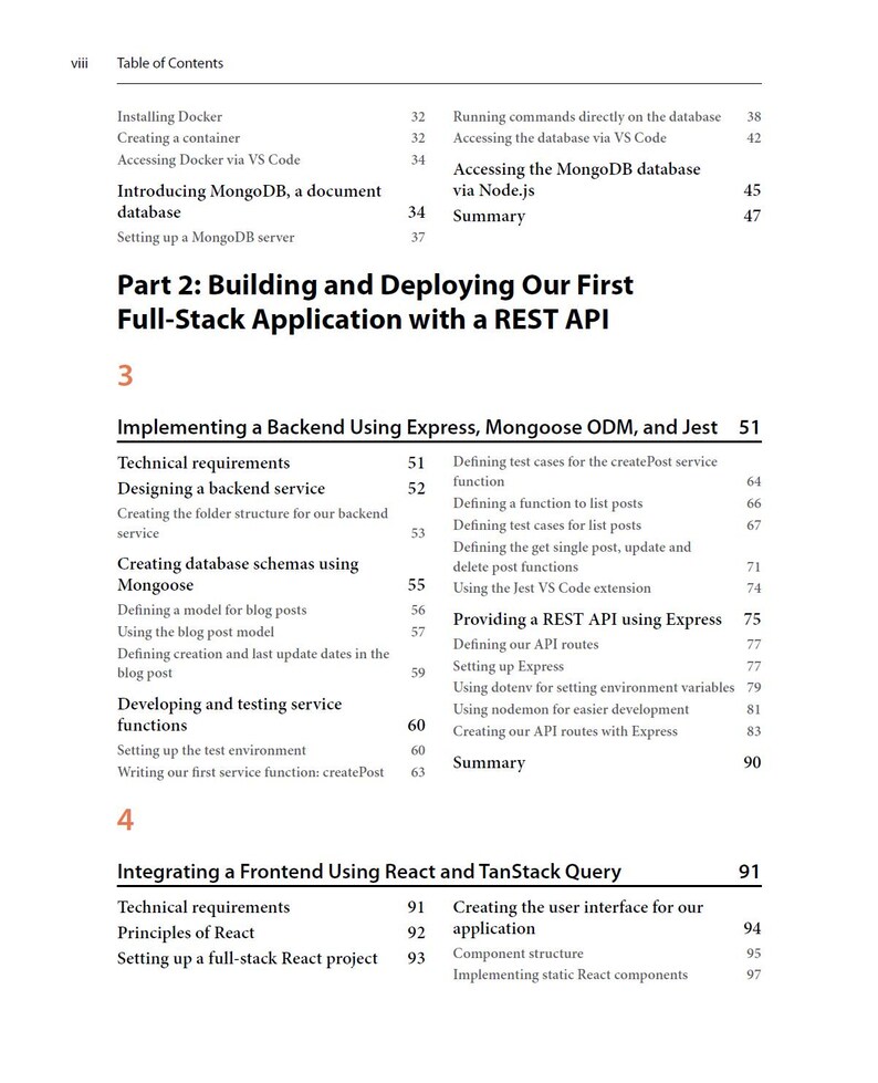 Modern Full Stack React Projects Build Maintain And Deploy Modern Web Apps Using Mongodb