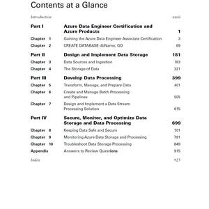 MCA Microsoft Certified Associate Azure Data Engineer Study Guide Exam DP-203 - Etsy