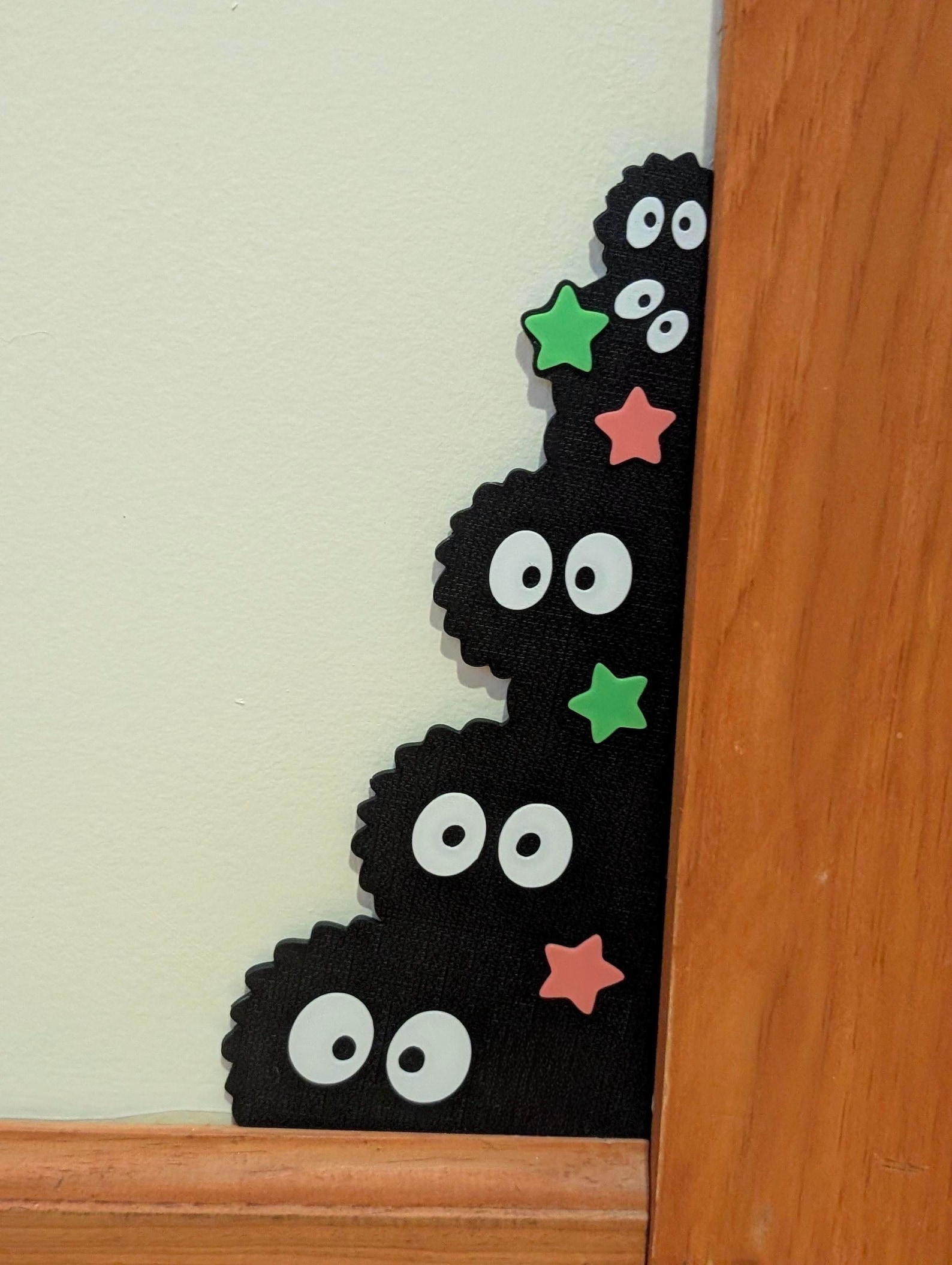 Soot Sprite Corner Decoration | Studio Ghibli Fan Art | 3D Printed Wall ...