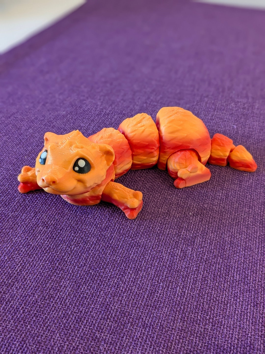 Fire Ferret Desk Toy | Ferret Fidget Toy | Stress Toy | Gift | 3D ...