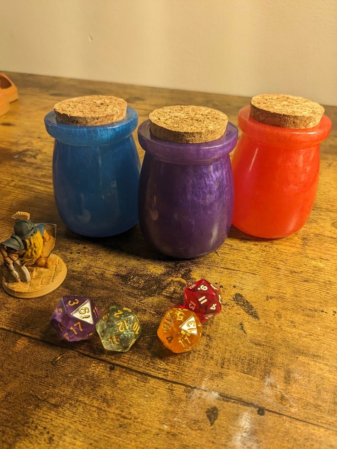 RPG Potion Containers Dice Holders Trinket Holder - Etsy