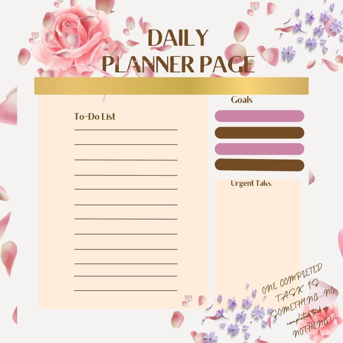 Daily Schedule Digital Planner Page. Digital Planner Page. Digital ...