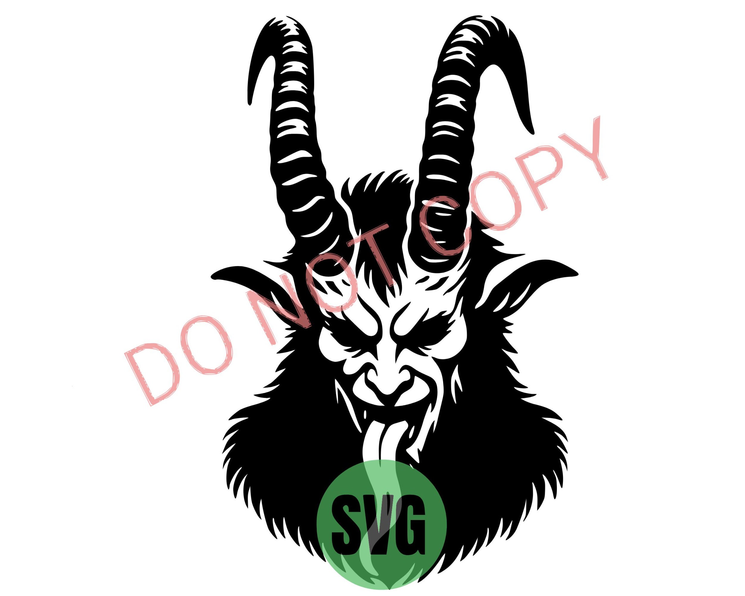 CHRISTMAS KRAMPUS Svg T-shirt Wall Art Decal Sticker Vinyl vector File ...