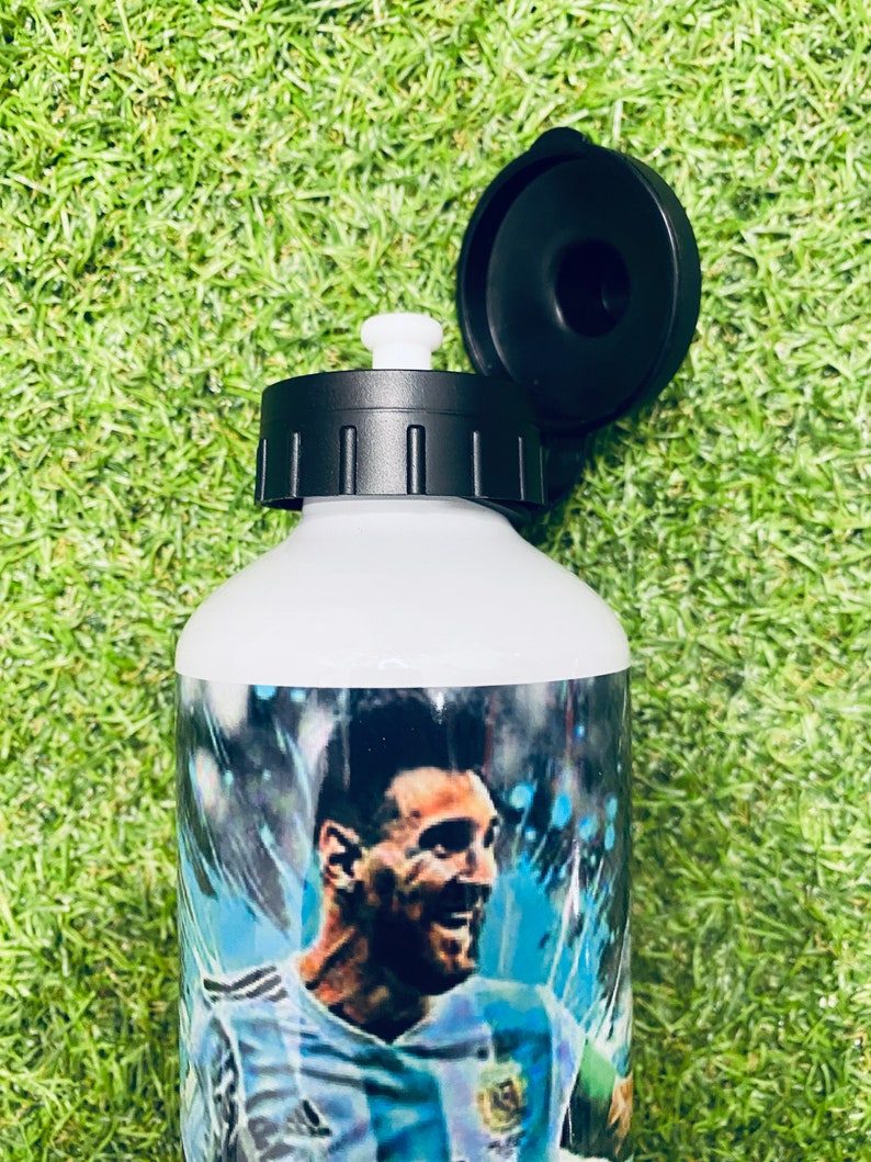 Personalised Lionel Messi Water Bottle - Etsy