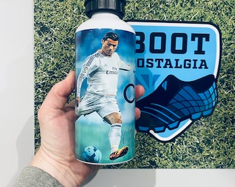 Cristiano Ronaldo Water Bottle Personalized. Soccer Team. 20 Oz ...