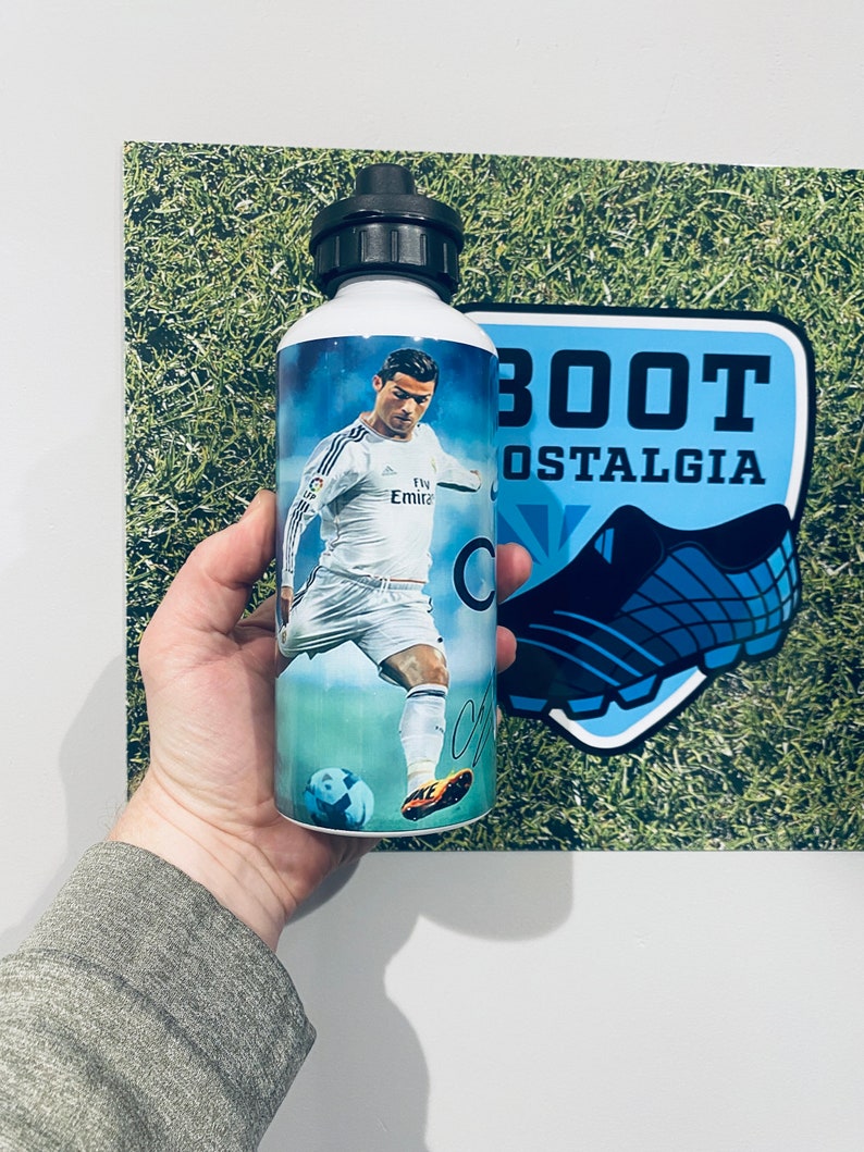 Personalised Cristiano Ronaldo Water Bottle - Etsy
