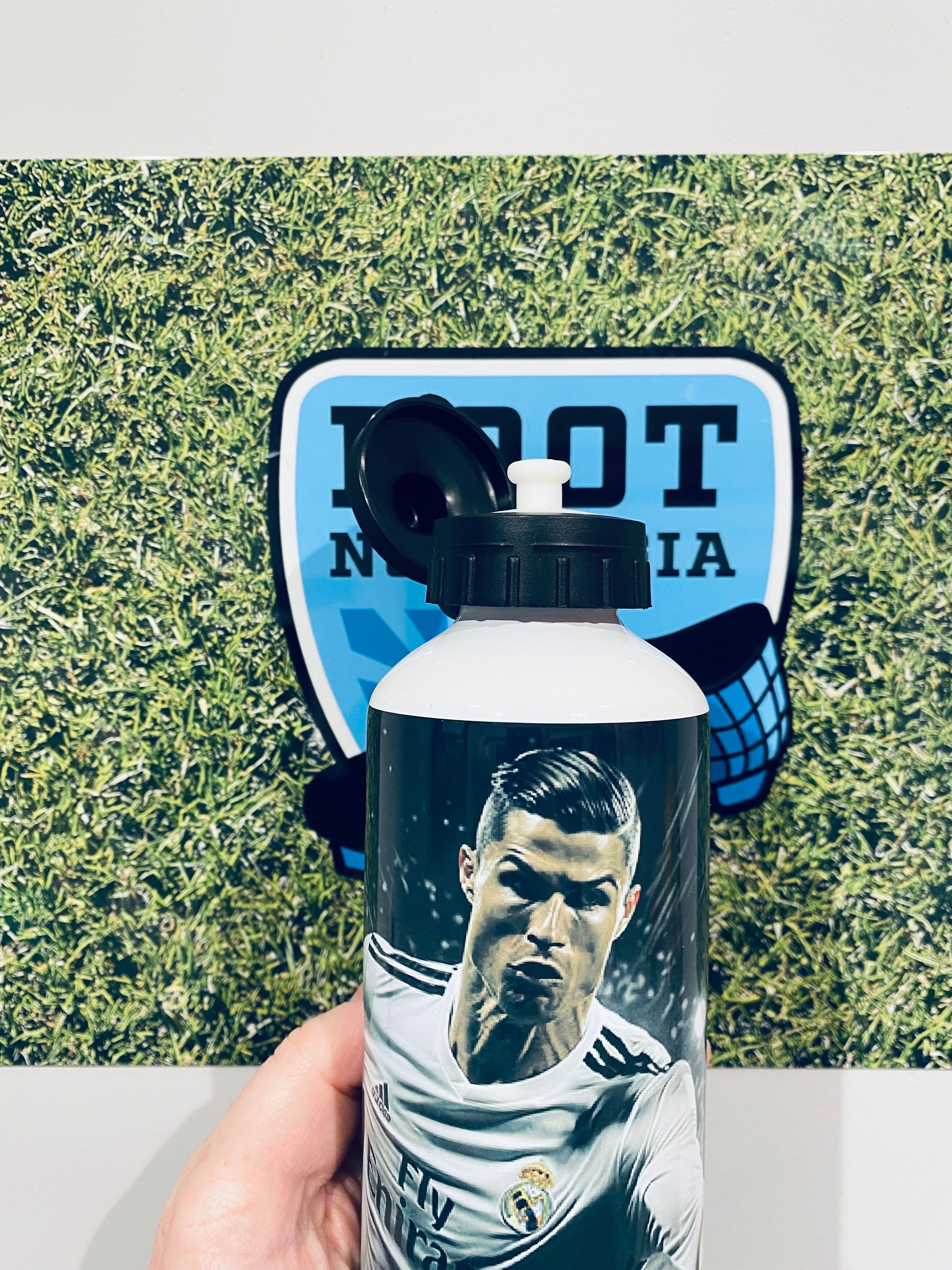 Personalised Cristiano Ronaldo Water Bottle - Etsy
