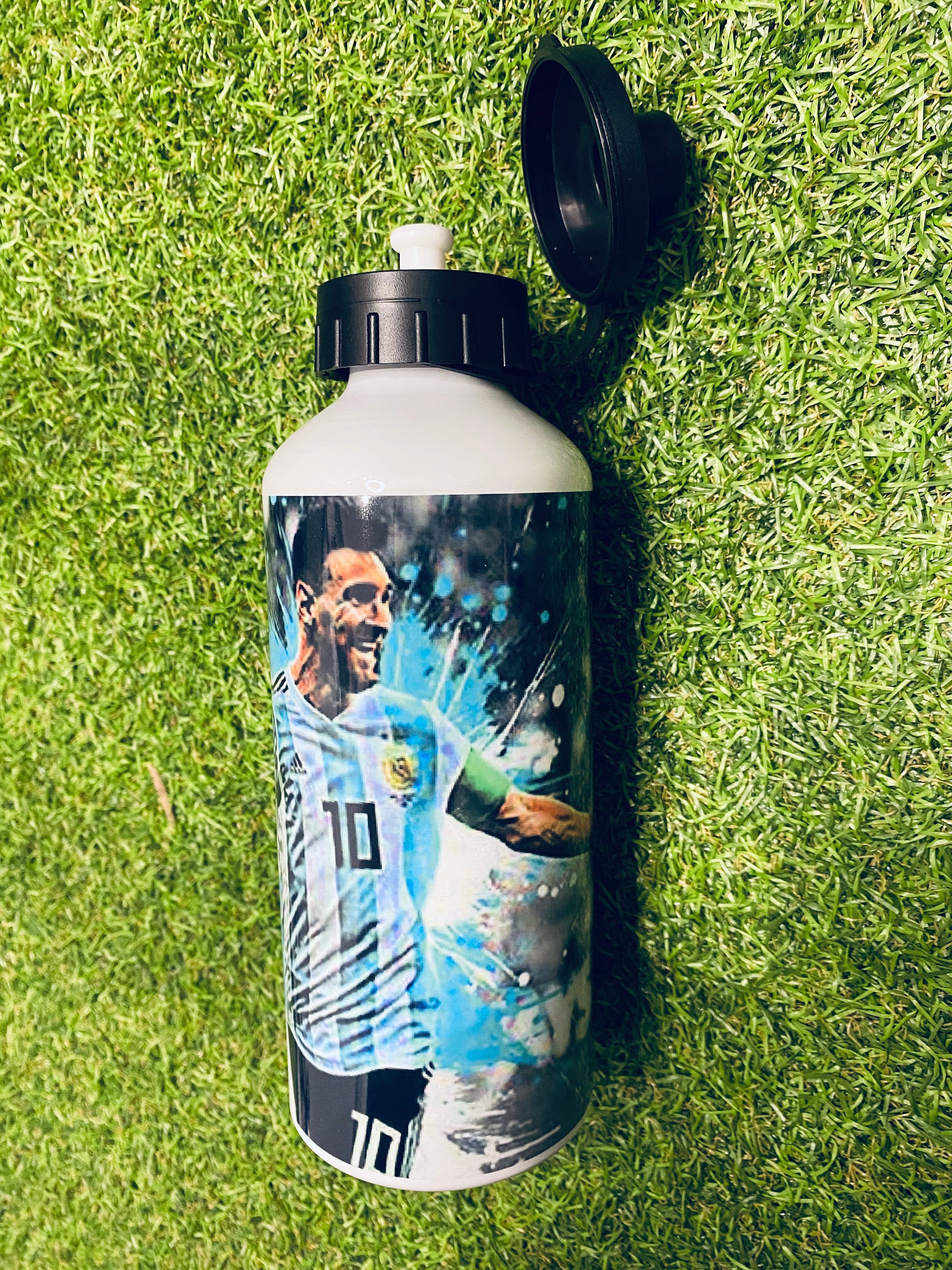Personalised Lionel Messi Water Bottle - Etsy