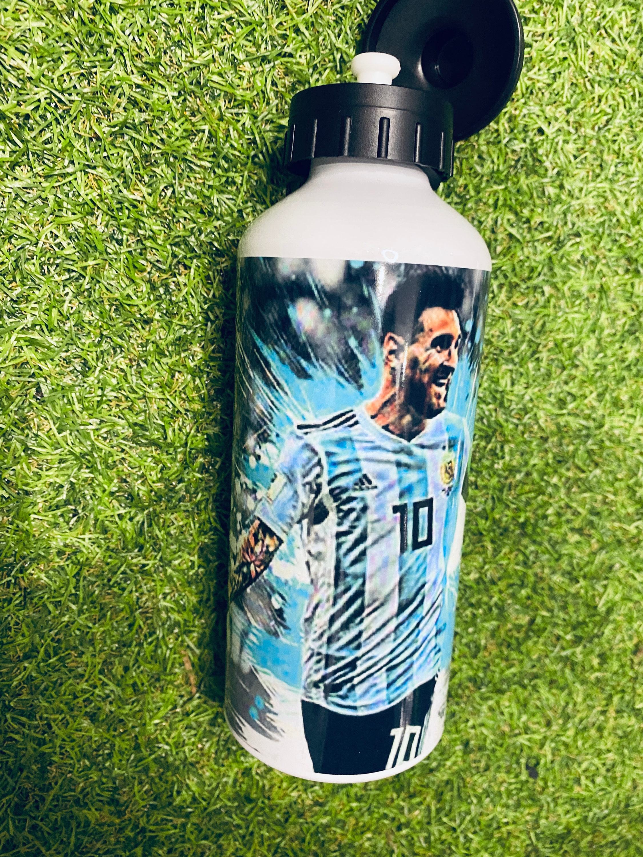 Personalised Lionel Messi Water Bottle - Etsy