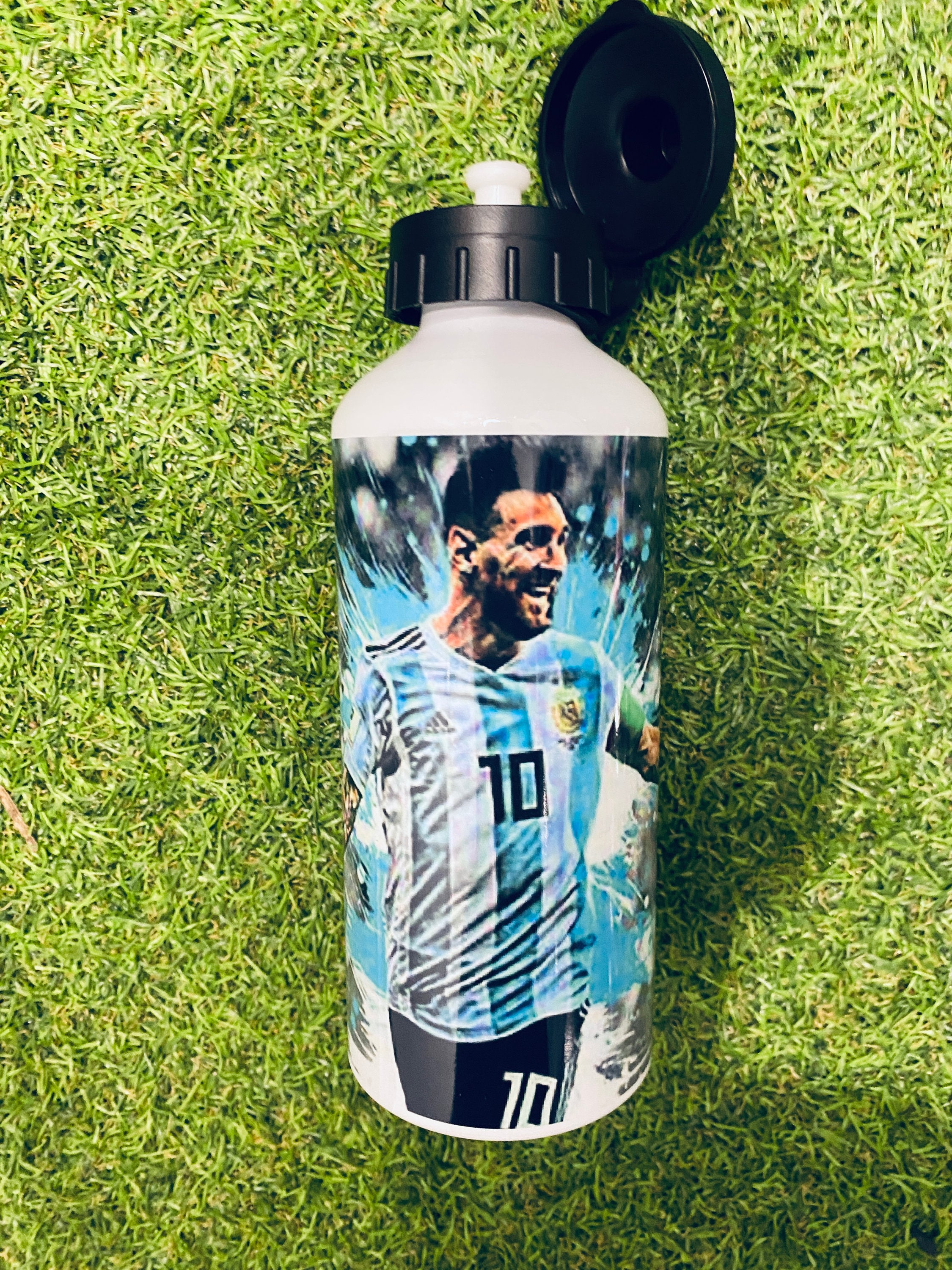 Personalised Lionel Messi Water Bottle - Etsy