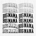 BIG MAMA Png, Big Mama Varsity Png Bundle, Big Mama Arched Outline, Big ...
