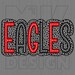 Red Black Eagles PNG, Dalmatian Dots, Mascot (digital File) - Etsy