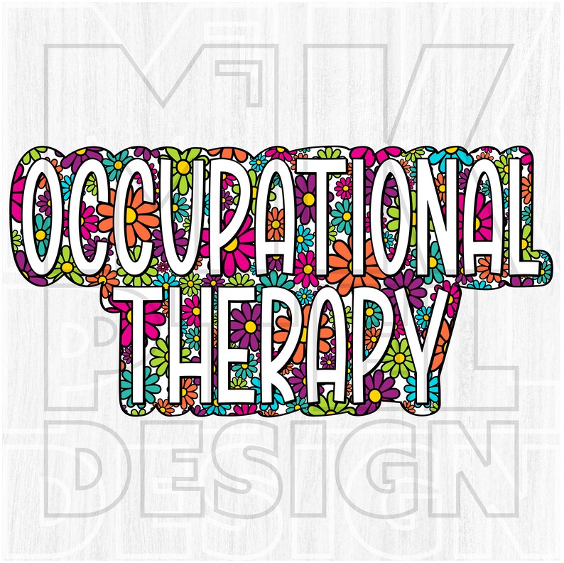 Occupational Therapy PNG, Bright Doodle, Occupational Therapy Daisy PNG ...
