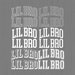LIL BRO Png, Lil Bro Varsity Png Bundle, Lil Bro Arched Outline, Lil ...