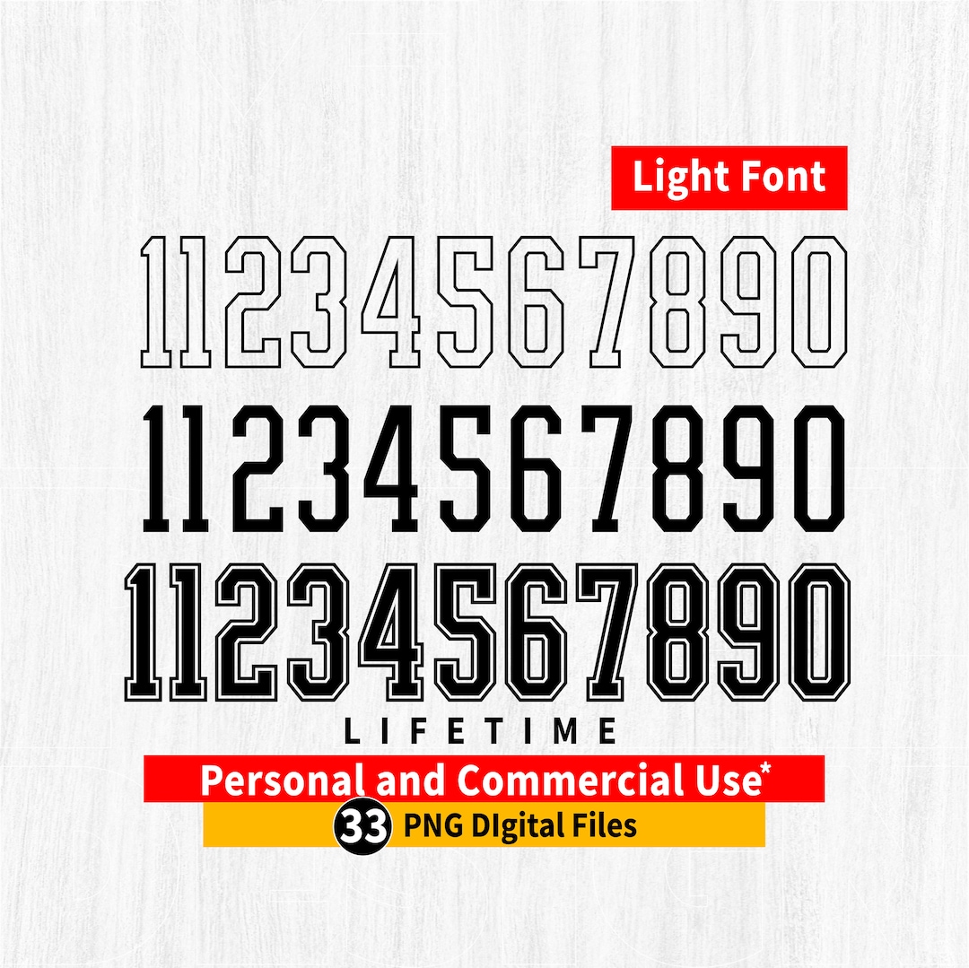 Sports Jersey Numbers, Sports Jersey Numbers Png, Sports Jersey Varsity ...