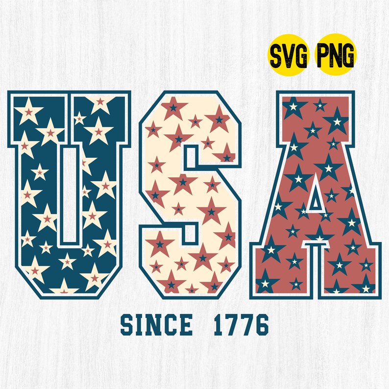 USA Since 1776 Png, USA Since 1776 Svg, Fourth of July Png, America Png ...